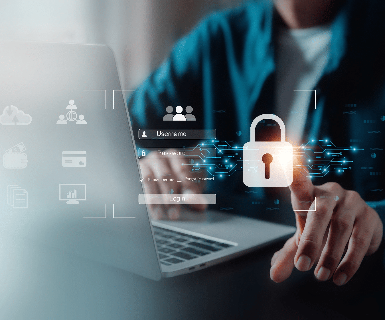 Justice-involved individual information via secure online portals